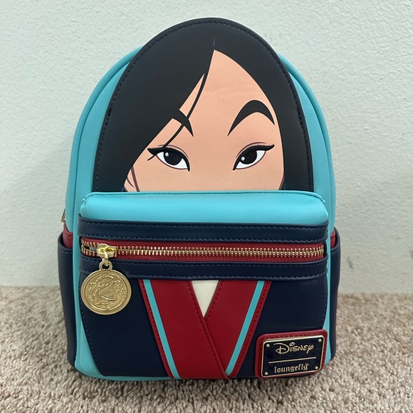 Loungefly | Bags | Nwt Loungefly Disney Princess Mulan Cosplay Backpack ...
